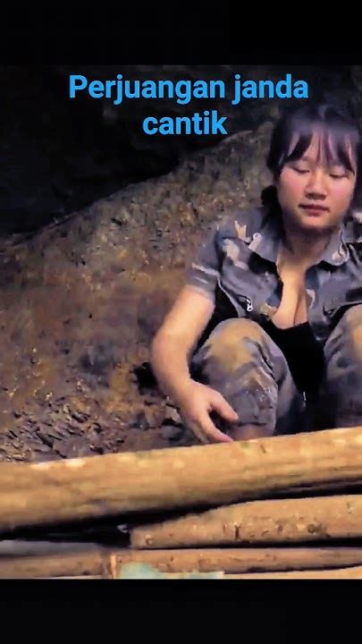 janda cantik tepaksa membangun gubuk derita - YouTube