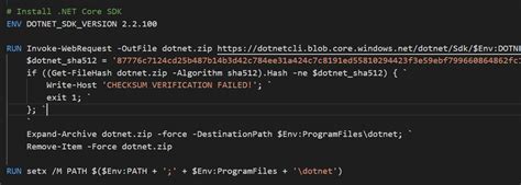 Creating A Windows Container Build Agent For Azure Pipelines Blog Ehn Nu