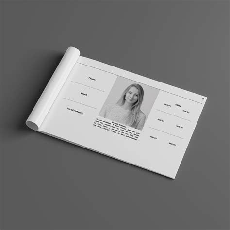 Modern Grayscale Architecture Portfolio Template Vol3 Interior