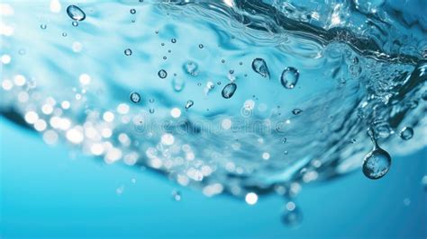 Glass Of Water Overflow In Macro Shot Stock Concepts Stock Illustration Illustration Of