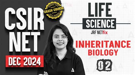 Csir Net Dec 2024 Life Science Inheritance Biology Day 2 Crash Course Csir Net Adda247