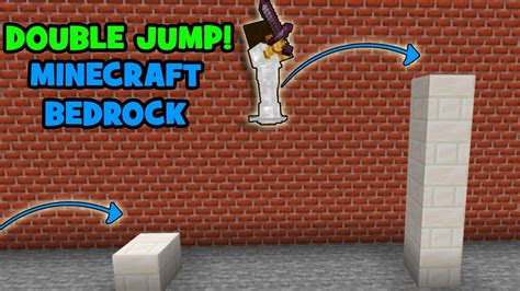 How To Double Jump In Minecraft Bedrock Bedrock Command Block