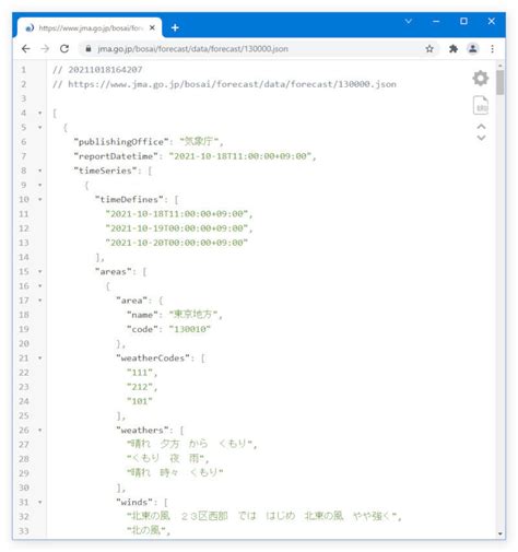 ゼロからはじめるexcel Vba＋webサービス3 全国の天気予報を自動で取得してみよう【天気予報api】 Tech（テックプラス）
