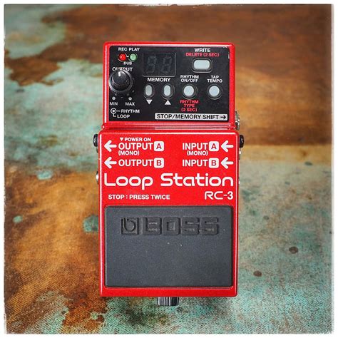 Boss Rc 3 Loop Station Reverb