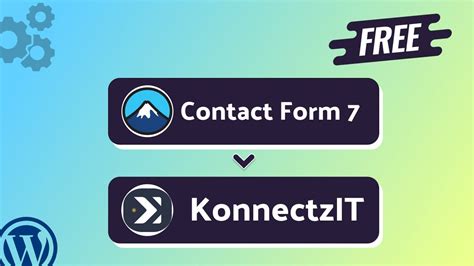 Free Integrating Contact Form 7 With Konnectzit Step By Step