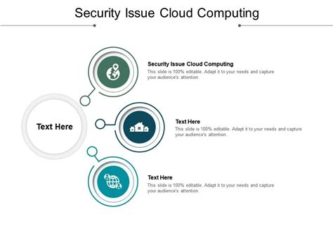 Security Issue Cloud Computing Ppt Powerpoint Presentation Gallery Slides Cpb Presentation