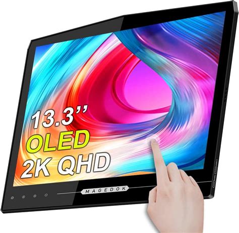 Magedok Oled Monitor Portatile 2k 13 3 Monitor Touch Portatile
