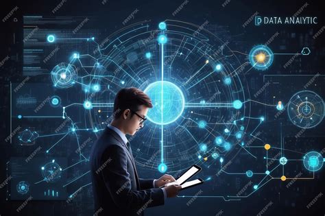 Premium Photo Big Data Analytics With Ai Technology Data Analyst Analyzing