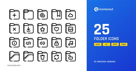Download Folder Icon Pack Available In Svg Png And Icon Fonts