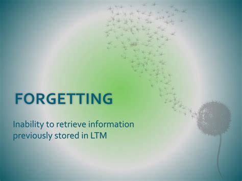 ppt forgetting powerpoint presentation free download id 5621449