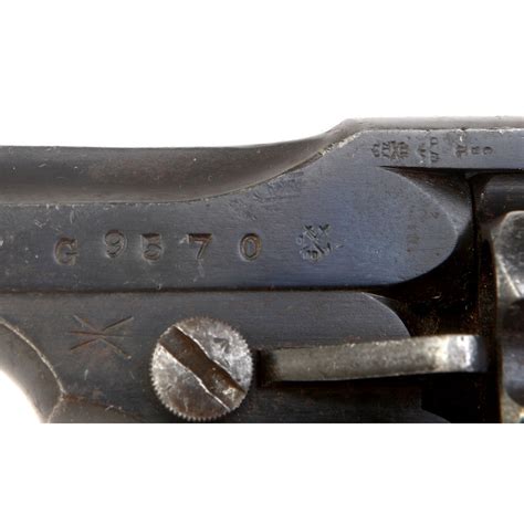 Deactivated Webley Mk2 455 Revolver