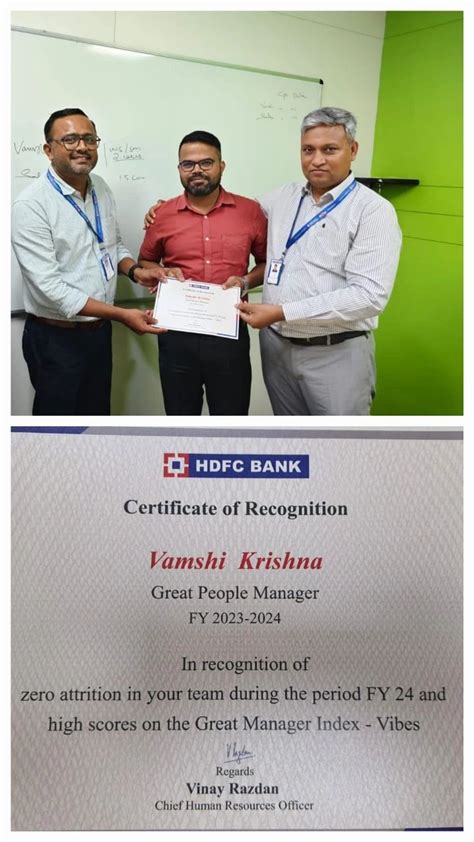 vamshi krishna on linkedin leadership teamwork gratitude