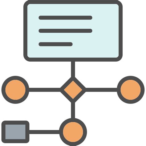 Equal Flowchart Hierarchy Order Scheme Workflow Icon Download On
