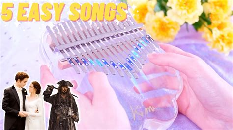 5 Easy Songs To Play On 17 Key Kalimba For Beginners With Easy Tabs