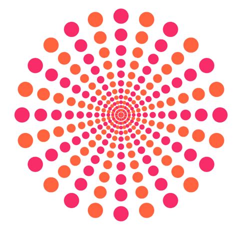 Created Concentric Circular Pattern Illustrator Graphic Design Stack Exchange
