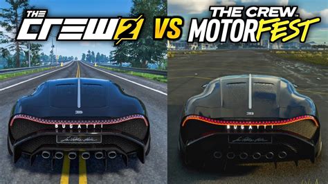 The Crew 2 Vs The Crew Motorfest Engine Sounds Comparison Youtube