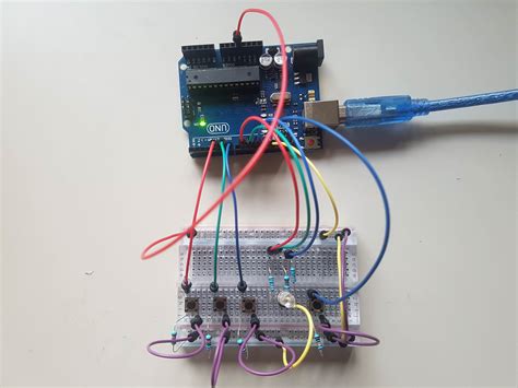 4 Buttons 1 Rgb Led Leds And Multiplexing Arduino Forum