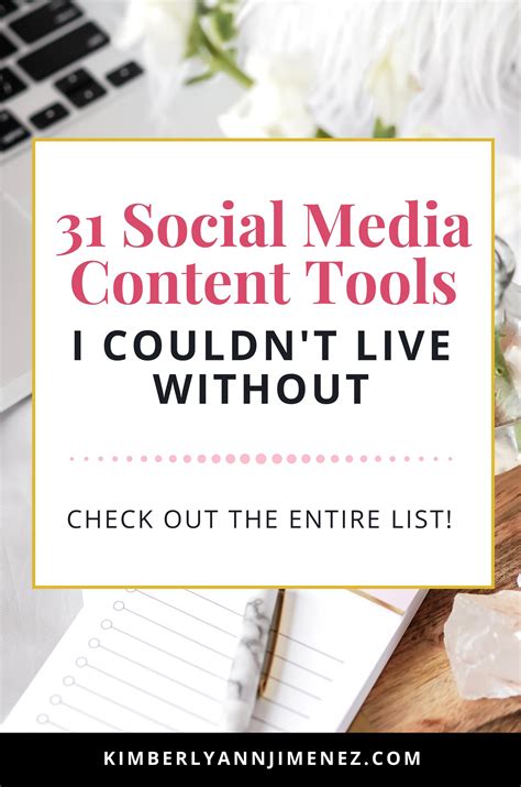 Content Creation Tools 31 Tools I Use For Social Media