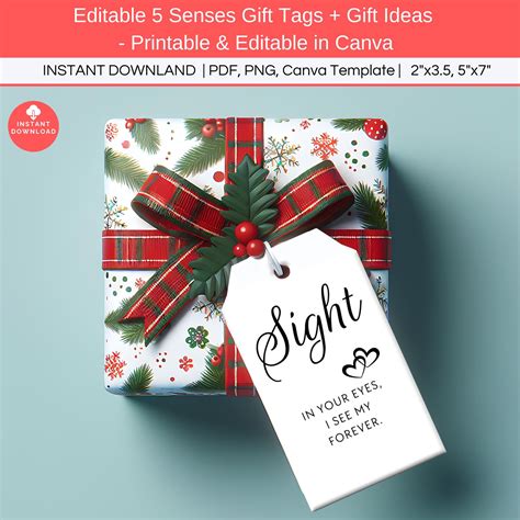5 Senses T Tags Printable Five Senses T Bag Labels 5 Senses