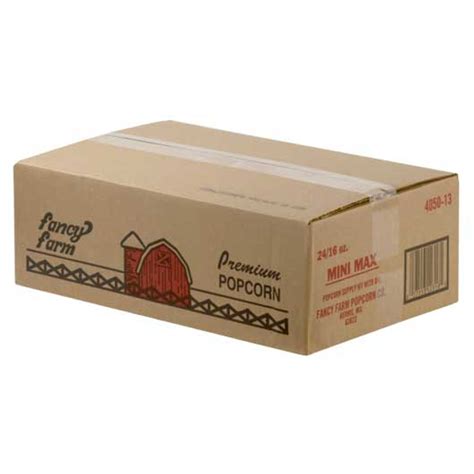Fancy Farms Popcorn Miniature Maxi Kit 16 Ounce 24 Per Case