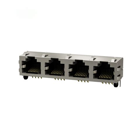 Rj45 Modular Block Interface Cat6 Pcb Jack Ethernet Rj45 Female Connector Dimud Connectors And Cables