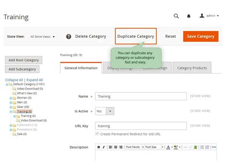 Magento Duplicate Category Extension Magento Copy Categories Module By Amasty