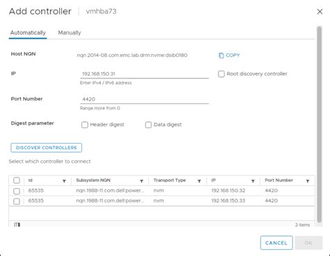Nvmetcp With Powerflex 40 Dell Powerflex Powermax And Powerstore Vmware And Virtualization
