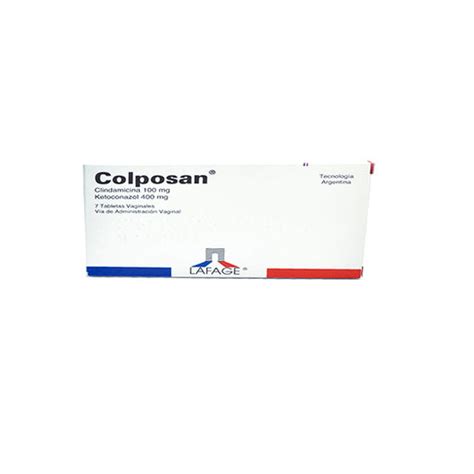Colposan Clindamicina 100mg Y Ketoconazo 400mg X Tableta— Farmacorp