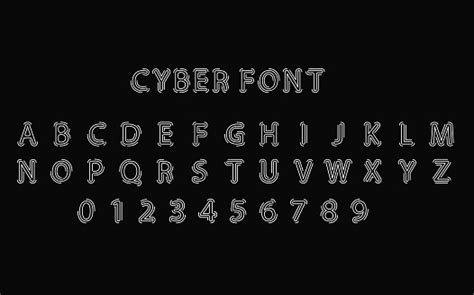 미래 벡터 글꼴 디자인입니다 웹 및 응용 프로그램에 대한 문자 및 번호 테크노 유형 글꼴 알파벳 디지털 하이테크 스타일 기호입니다 0명에 대한 스톡 벡터 아트 및 기타
