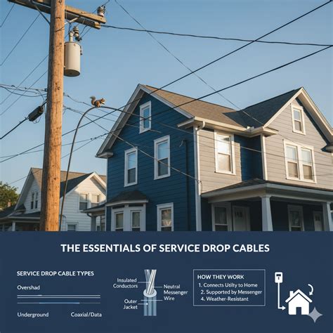 Service Drop Cables In Modern Power Systems Wires And Cables