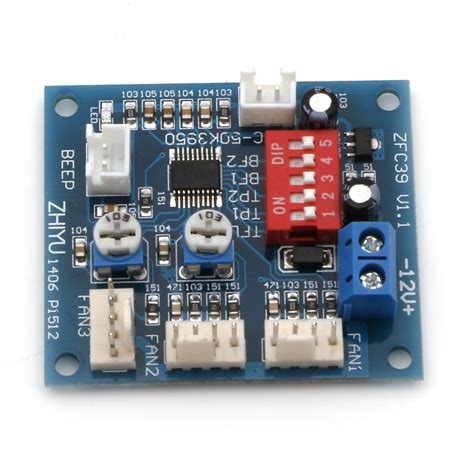 HL PWM V CPU PC Fan Temperature Control Speed Controller Module High Temp Alarm Shopee