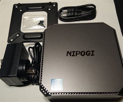 NiPoGi mini pc 8GB DDR3 128GB SSD ミニpc 省電力 Celeron J3455 2 3GHz Windows 10 Pro