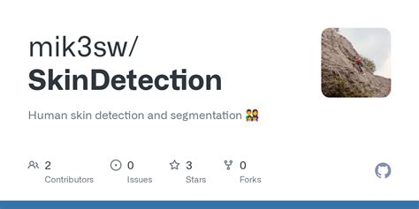 Github Mik3swskindetection Human Skin Detection And Segmentation 👨