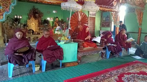 အမ်းမြို့နယ်တွင် ဆရာတော်သံဃာ တော်များနှင့် ဓမ္မပါလဝတ်အသင်းသူများက အောင