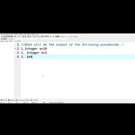 Output Of Pseudocode C Programming Pseudocode Shorts Youtube