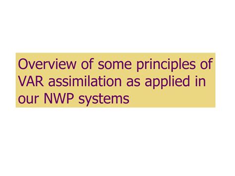 Ppt Variational Assimilation Method And Technicalities Powerpoint Presentation Id 4498529