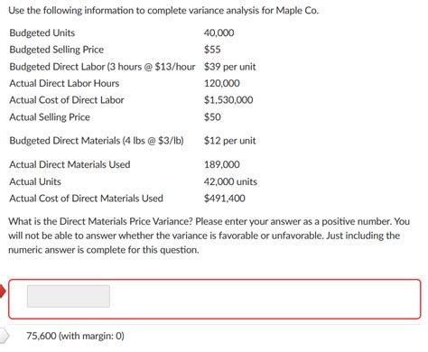 Solved Use The Following Information To Complete Varian
