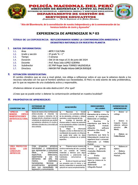UNIDAD DE APRENDIZAJE 5to GRADO | Descargar gratis PDF | Evaluación ...
