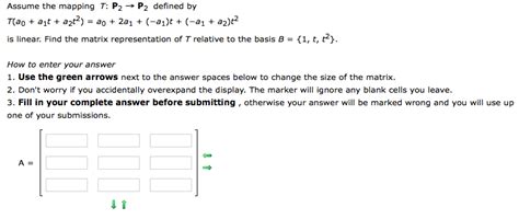 solved assume the mapping t p 2 rightarrow p 2 defined by