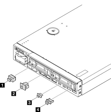 Front View Thinkedge Se350 V2 Lenovo Docs