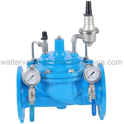 Water Application Pressure Regulating Pressure Reducing Valve Pressure Reducing Valve And