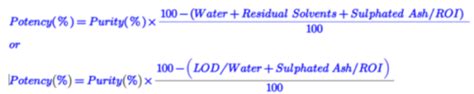 How To Calculate Potency Purity And Assay In Pharmaceuticals Accurate