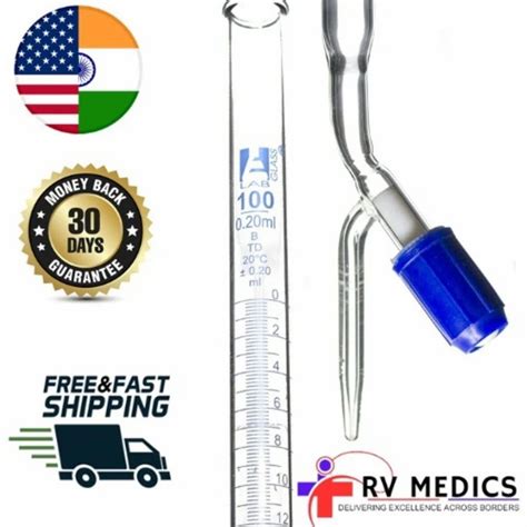 Borosilicate Glass Burette At ₹ 400piece Lab Burette In Ambala Id