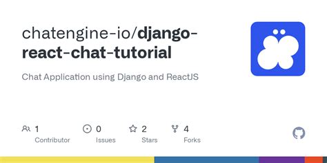 Github Chatengine Iodjango React Chat Tutorial Chat Application