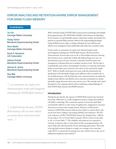 pdf error analysis and retention aware error …omutlu pub flash error