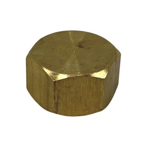 38 61 Brass Compression Cap Lead Free Wal Rich Corporation