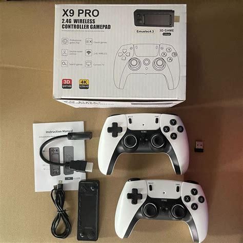 X9pro Retro 4k Game Stick Tv Hd Video Game Console S905x3 Chip 256g
