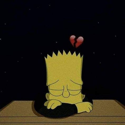 Sad Bart Simpson