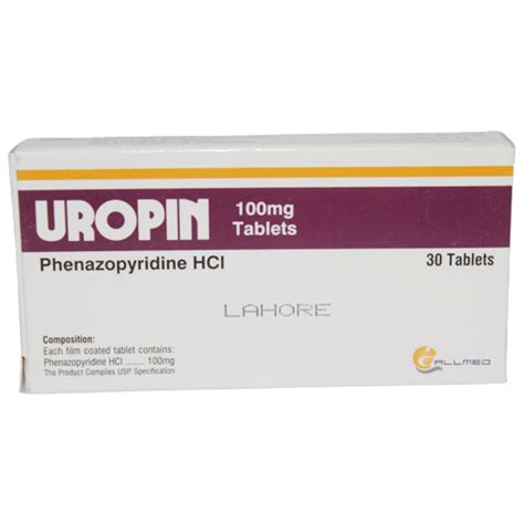 Uropin Tab 100mg 30s