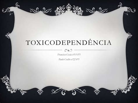 Toxicodependencia Pptx